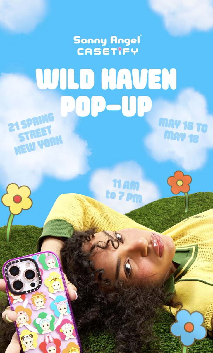 Sonny Angel x CASETiFY Pop-Up — NYC for FREE